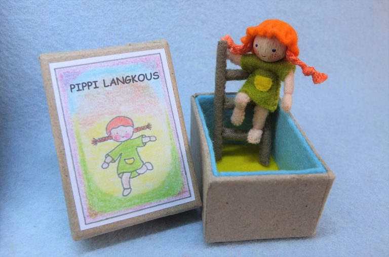 Pippi Langkous in een doosje | Atelier Pippilotta